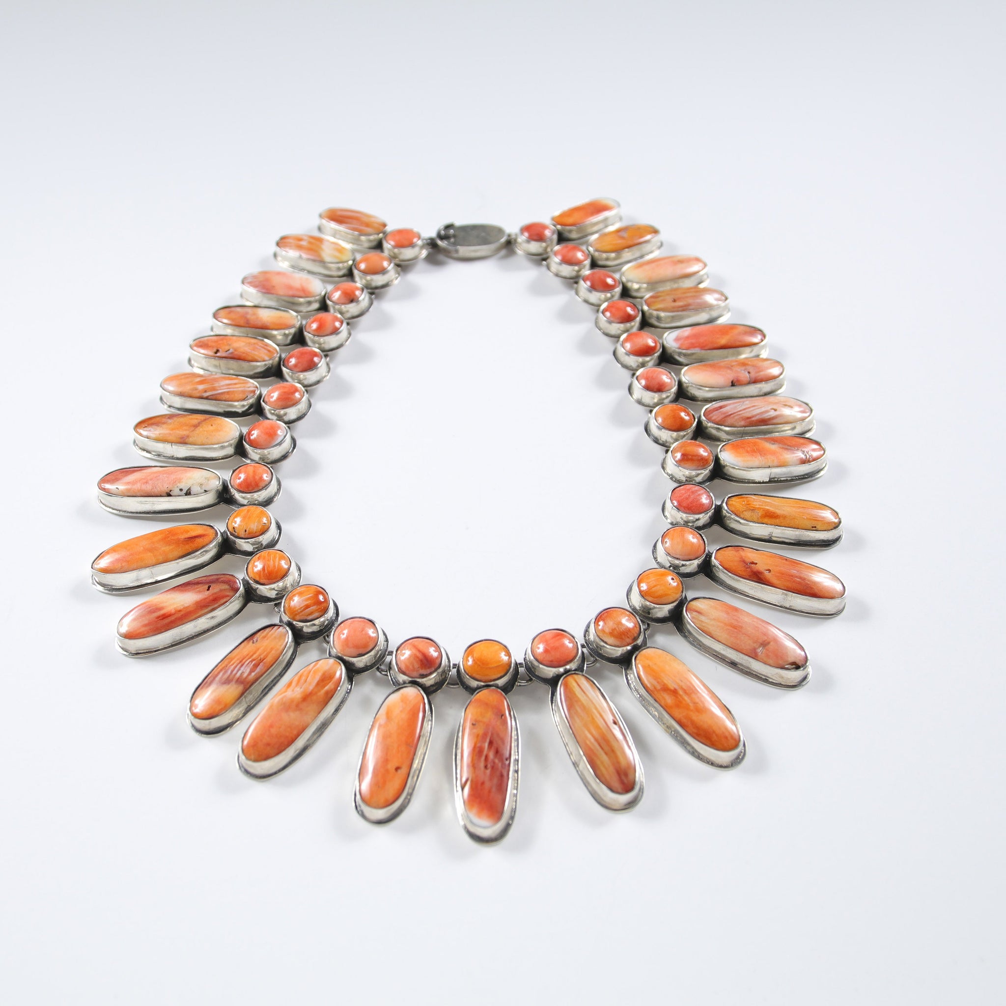 Spiny Oyster Shell Dangle Necklace